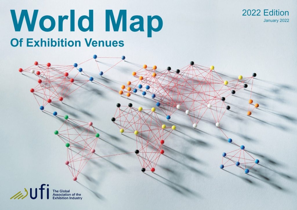 UFI's World Map of Exhibition Venues provides detailed region and ...